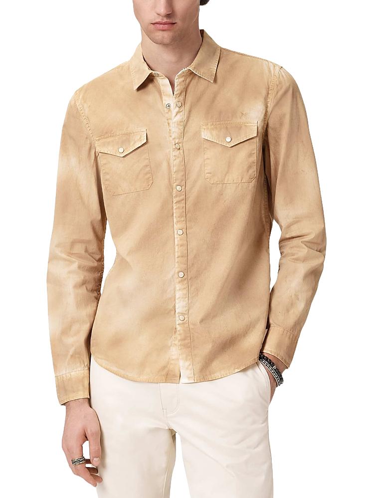 JOHN VARVATOS marshal western snap front shirt